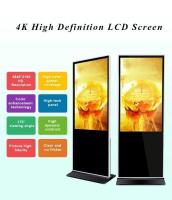 China 55 inch Floor Standing Digital Signage Advertising Player with 4K Resolution and Android System for sale