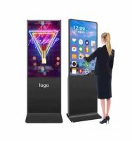 China 55 inch Floor Standing Digital Signage Advertising Player with 4K Resolution and Android System for sale