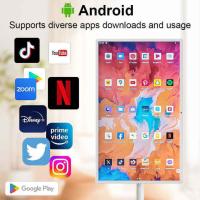 China 21.5-Inch Portable Smart TV with Android 12, 4+64GB Memory, and 4-6 Hour Battery Life for sale