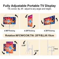 China 21.5-Inch Portable Smart TV with Android 12, 4+64GB Memory, and 4-6 Hour Battery Life for sale