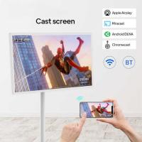 China 27-Inch RK3566 Android Tablet with 8GB RAM 128GB Storage and 5200mAh Battery for Live Streaming and Conference Display for sale