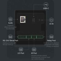 China 10.1 Inch Smart Home Tablet RK3566 Android Wall Mounted Control Screen with LED Light Bar for sale