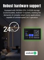 China 10.1 Inch Wall Mounted Android Tablet with PoE and NFC for Smart Home Control for sale