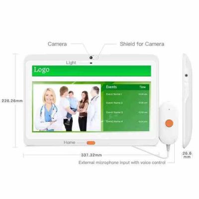 China 13.3-Inch Medical Android Tablet with RK3566 CPU, 10-Point Touch, POE and Call Handle for Hospital Use for sale