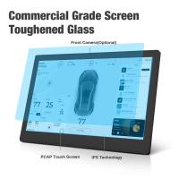China 24 Inch Wall Mounted Advertising Display with 1080P Resolution and RK3399 Android Tablet for Retail Digital Signage for sale