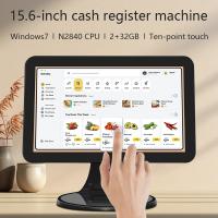 China 15.6-Inch Touch Screen POS Terminal with Intel N2840 2.58GHz CPU, 2GB RAM and 32GB/64GB Storage for sale