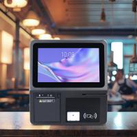 China 11.6 Inch Android POS Kiosk with Thermal Printer 4GB RAM 32GB Storage NFC 58mm Touch Screen for sale