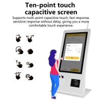 China 15.6 Inch Self Service POS Machine Win 10 8GB RAM 128GB SSD Touch Screen Scanner Printer NFC for sale