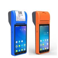 China 5.5 Inch Android 8.1 PDA POS Terminal Monochrome Printer for Restaurant Order Processing for sale