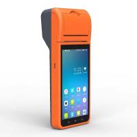 China 5.5 Inch Android 8.1 PDA POS Terminal Monochrome Printer for Restaurant Order Processing for sale