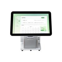 China 15.6 Inch Dual Screen POS System Monitor with 10-Point Touch and Intel N2840 CPU for Retail & Restaurant Use for sale