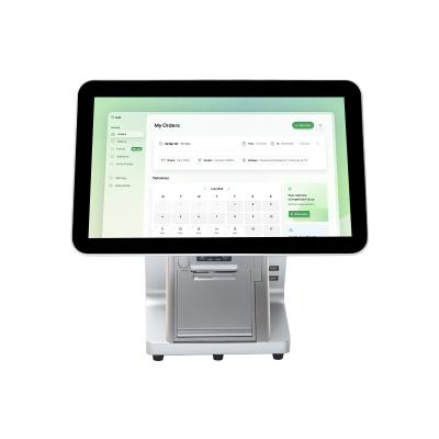 China 15.6 Inch Dual Screen POS System Monitor with 10-Point Touch and Intel N2840 CPU for Retail & Restaurant Use for sale