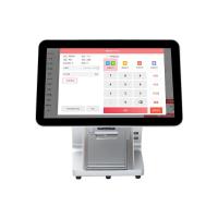 China 15.6 Inch Dual Screen POS System Monitor with 10-Point Touch and Intel N2840 CPU for Retail & Restaurant Use for sale
