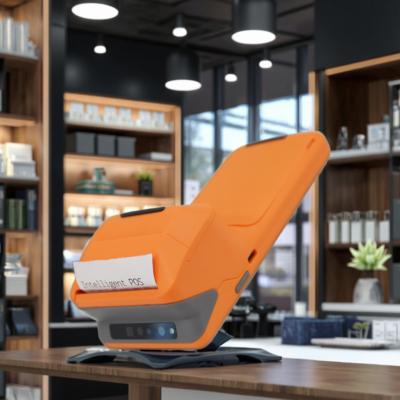 China Android 11 5.45 Inch Handheld POS Terminal with 58mm Thermal Printer 2GB RAM 32GB Memory NFC WiFi for sale