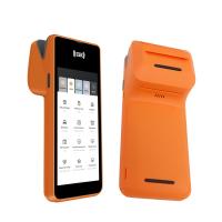 China 5.45 Inch Android POS Terminal Handheld Smart Cashier Machine with 4G WiFi and Printer for sale