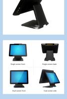 China 15.6 Inch POS Terminal All in One Touch Screen Cash Register with J1900 CPU 4GB RAM for sale