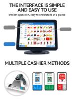 China Restaurant POS System with Thermal Printer - 13.3/15.6 Inch 1366×768 Display & Intel i3 Processor for sale