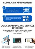 China Restaurant POS System with Thermal Printer - 13.3/15.6 Inch 1366×768 Display & Intel i3 Processor for sale