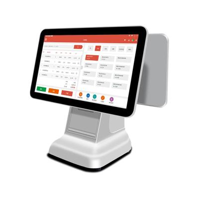 China All-in-One POS Terminal with 15.6 Inch Touch Screen, 80mm Printer, 4GB RAM and 64GB Storage for sale