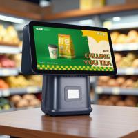 China 15.6inch Dual Screen Android POS Terminal with Built-in Printer and Scanner 4GB RAM 64GB Storage for sale
