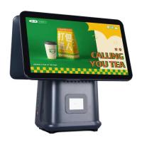 China 15.6 Inch Dual Screen POS System with Built-in Printer and 4GB RAM 64GB Storage for Retail Restaurant for sale