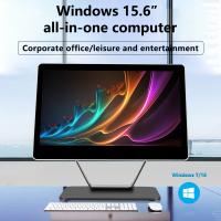 China 15.6 Inch Touch Screen POS All In One Desktop Retail System Intel N2840 2GB RAM 32GB SSD for sale