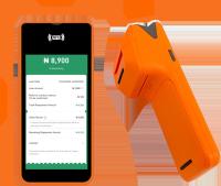 China 5.45 Inch Handheld POS Machine with NFC, Camera, Printer and 3200mAh Battery for sale