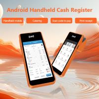 China 5.45 Inch Handheld POS Machine with NFC, Camera, Printer and 3200mAh Battery for sale