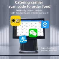 China 15.6 Inch Touch Screen POS All In One I3 Processor Retail POS Machine with Customer Display for sale