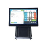 China 15.6 Inch Touch Screen POS All In One I3 Processor Retail POS Machine with Customer Display for sale