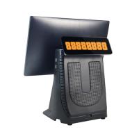 China 15.6 Inch Touch Screen POS All In One I3 Processor Retail POS Machine with Customer Display for sale
