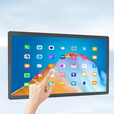 China 32 inch Wall Mount Commercial Display Android Tablet with POE NFC Touch Screen Digital Signage for sale