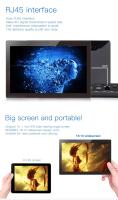 China 10.1 inch Wall Mount Digital Signage Android Tablet with POE NFC Touch Screen for Commercial Display for sale