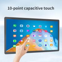 China 32 Inch Ultra Thin Commercial Digital Signage Touch Screen Android Tablet PC POE NFC WiFi Rockchip Quad Core for sale