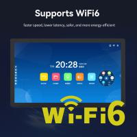 China 32 Inch Ultra Thin Commercial Digital Signage Touch Screen Android Tablet PC POE NFC WiFi Rockchip Quad Core for sale