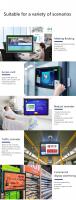China 8 Inch Wall Mount Android Tablet with 10-Point Touch, PoE, NFC for Meeting Room Booking for sale