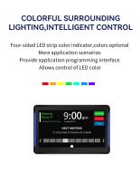 China 10.1 Inch Wall Mounted Android Tablet PC RK3566 Quad Core LED Light Bar Conference Display for sale