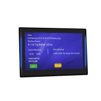 China 10.1 Inch Wall Mounted Android Tablet PC RK3566 Quad Core LED Light Bar Conference Display for sale