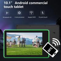 China 15.6 Inch Wall Mount Android Tablet PC RK3566 Quad Core POE LED Light for Conference Room Booking for sale