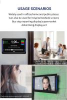 China 15.6 Inch Wall Mount Android Tablet PC RK3566 Quad Core POE LED Light for Conference Room Booking for sale