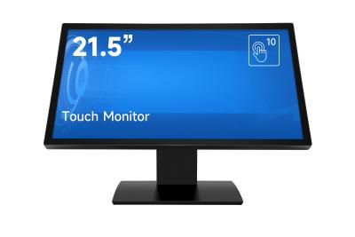 China 21.5 Inch FHD Capacitive Touch Screen Monitor 1920x1080 VESA Mount Desktop Wall Mount for sale