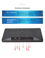 China wall mount 32inch digital signage advertising display android tablet pc POE NFC wifi function for sale