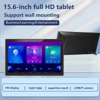 China 15.6 inch Wall Mount Touch Screen Tablet PC Win 10 Android PoE NFC RJ45 WiFi 1080p IPS for sale