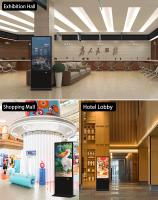 China 43 Inch Floor Standing Digital Signage Kiosk with 10-Point Touch Screen for Shopping Mall Advertising for sale