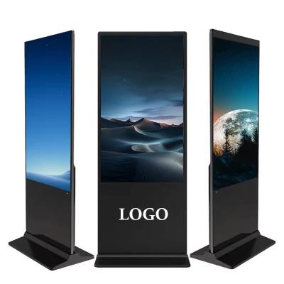 China 43 Inch Floor Standing Digital Signage Kiosk with 10-Point Touch Screen for Shopping Mall Advertising for sale