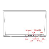 China 13.3 Inch Android 6.0 All in One Touch Screen PC Octa Core 1.5GHz 10 Point Capacitive Touch for sale