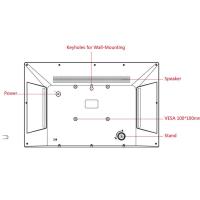 China 17.3 Inch RK3399 Wall Mounted Android Tablet POE Full HD Touchscreen 1920x1080 for sale