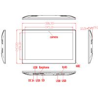 China 15.6 Inch Ultra Thin All-in-One Touch Screen PC 8GB ROM WiFi RJ45 PoE for sale