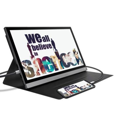 China 15.6 Inch FHD 1080P IPS Portable Touch Screen Monitor with 11mm Thickness and 350cd/m² Brightness for sale
