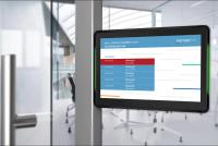China IPS Android 8.1 Conference Room Tablet with POE LED Light Bar - 10.1